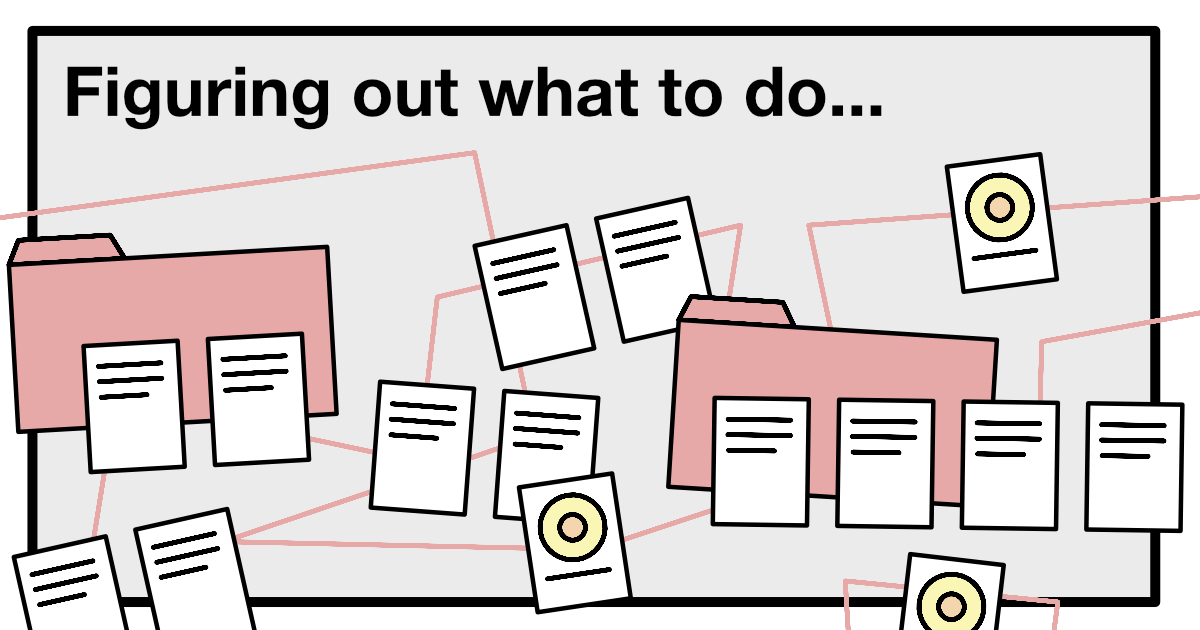 DFTW: Figuring out what to do